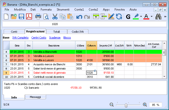 Nuova versione 8 di Banana Contabilità più veloce e più strutturato | Banana Contabilità Software